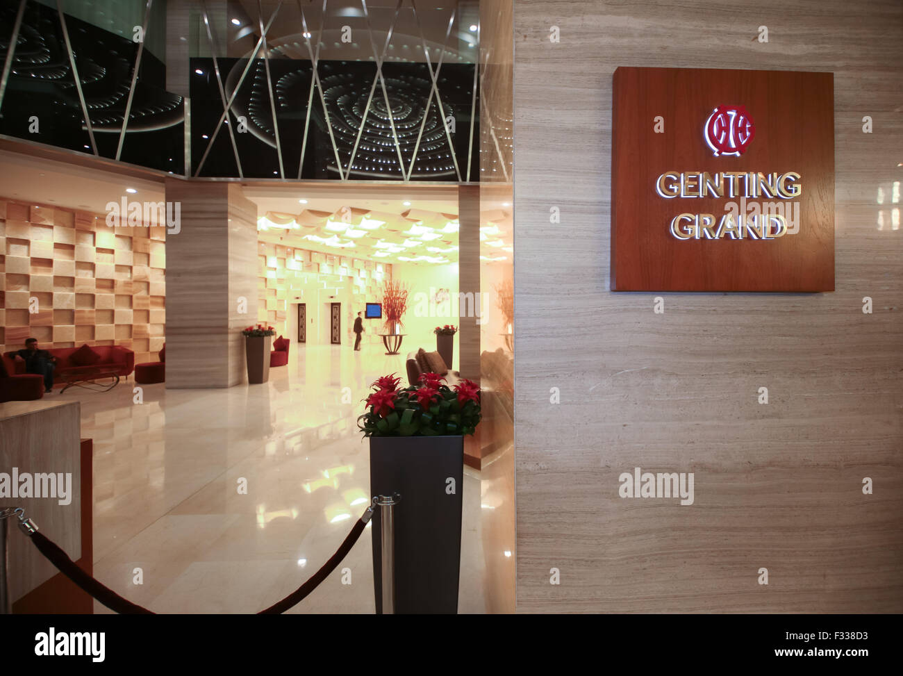 Genting Grand hotel lobby, Genting highland, Malaysia Stock Photo - Alamy