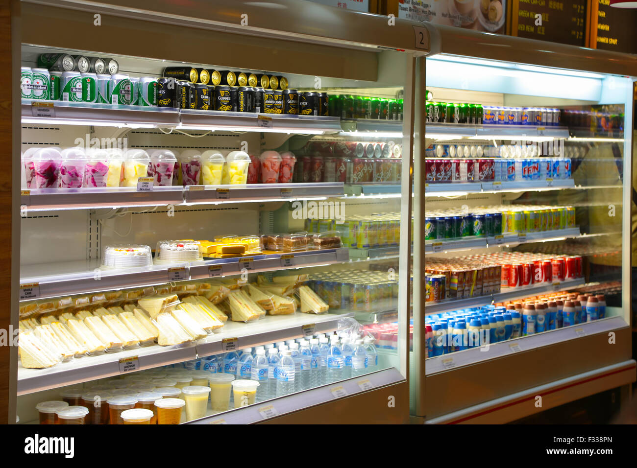 Inside refrigerator asia hi-res stock photography and images - Alamy