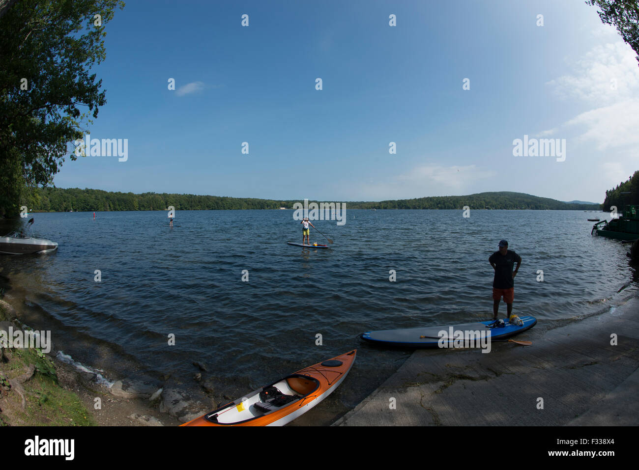 Stockbridge Mass. Berkshire County, Lake Mahkeenac, Stockbridge Bowl ...