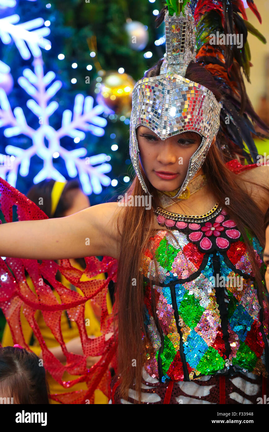 Cosplay model posing at Pavillion Shopping mall, Kuala Lumpur Malaysia ...