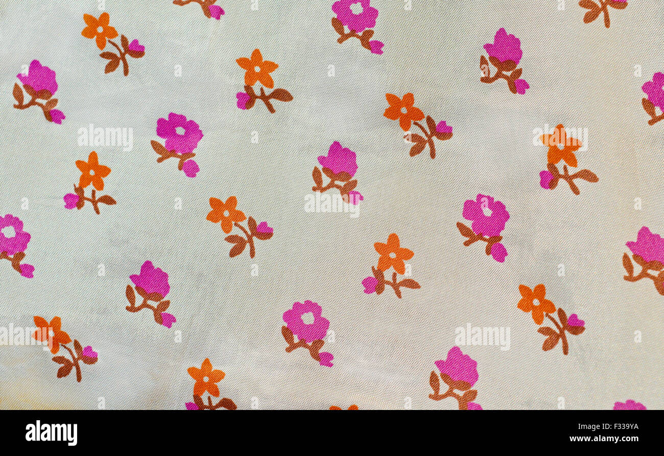 Floral fabric background Stock Photo - Alamy