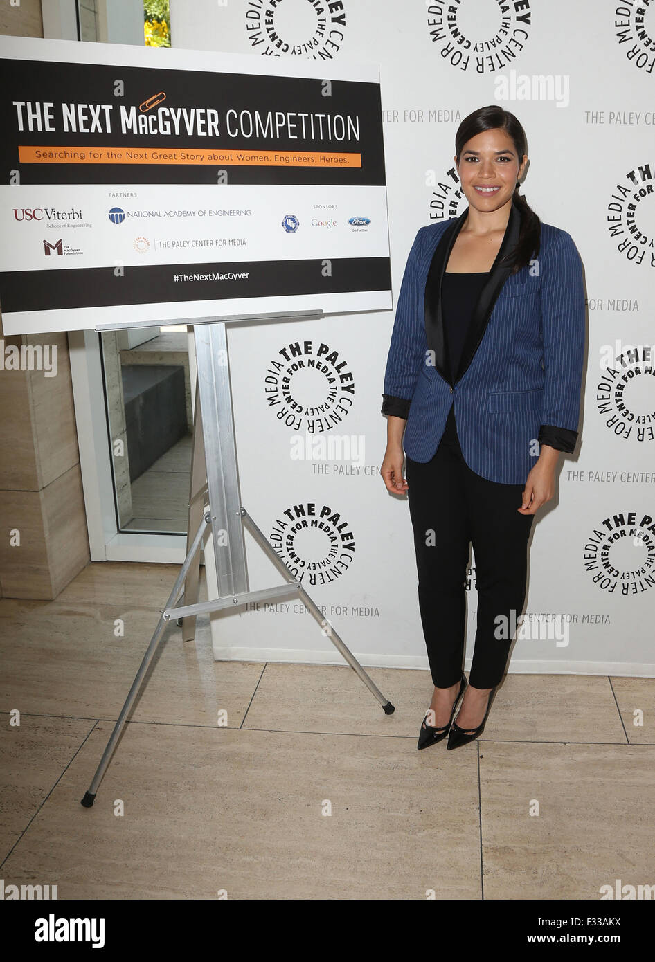 Live Pitch Event For "The Next MacGyver" Featuring: America Ferrera ...