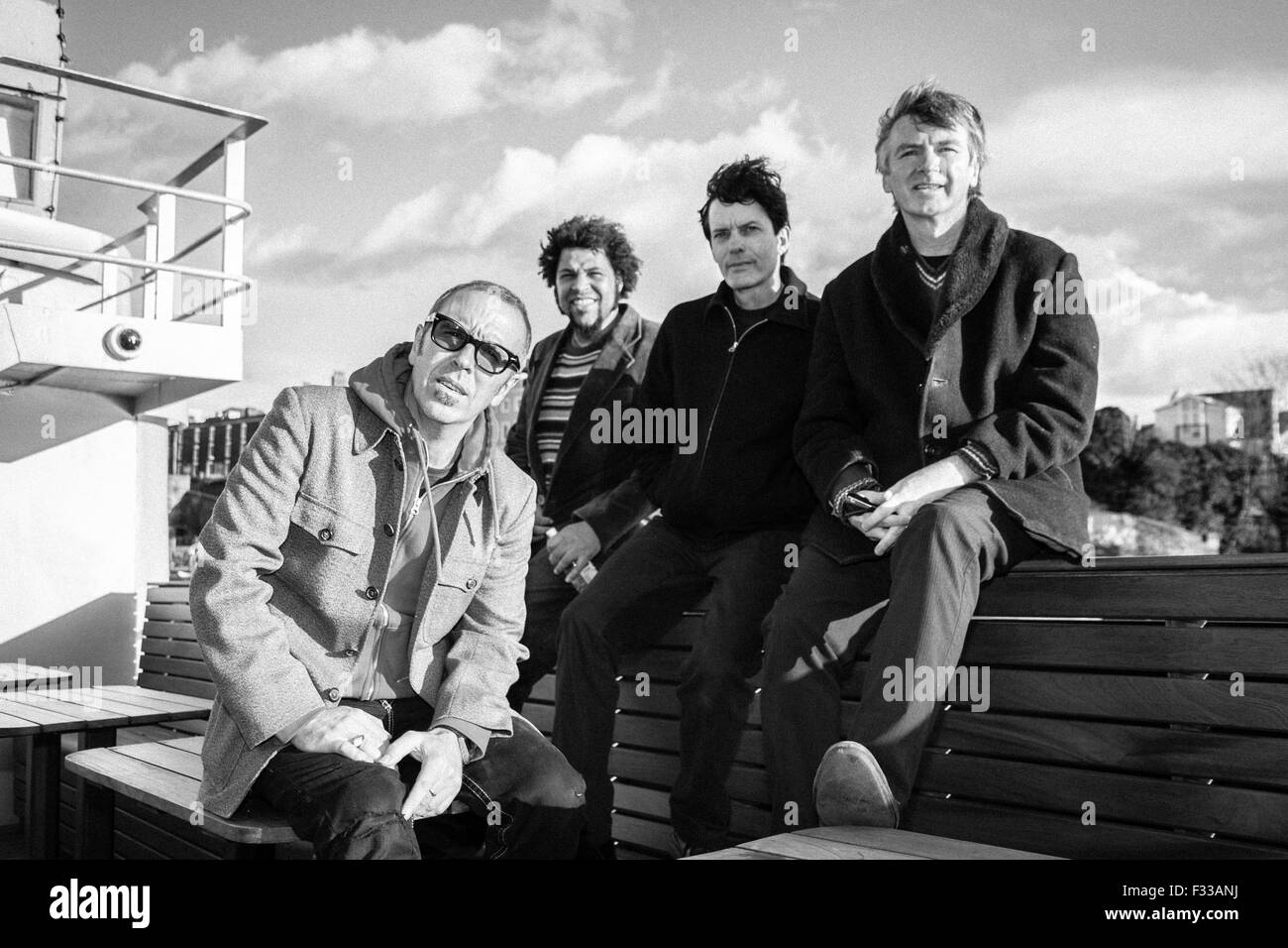 Thekla boat Black and White Stock Photos & Images - Alamy