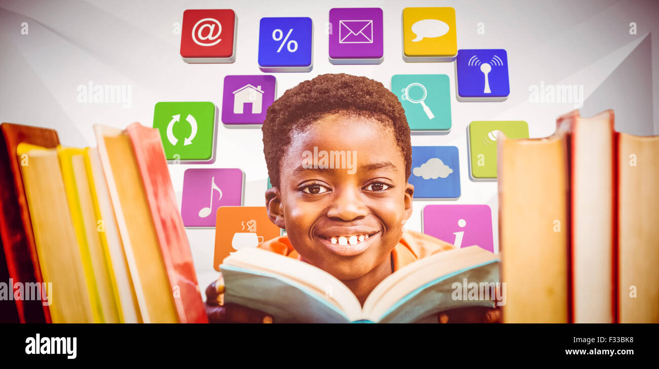 School library room child hi-res stock photography and images - Alamy