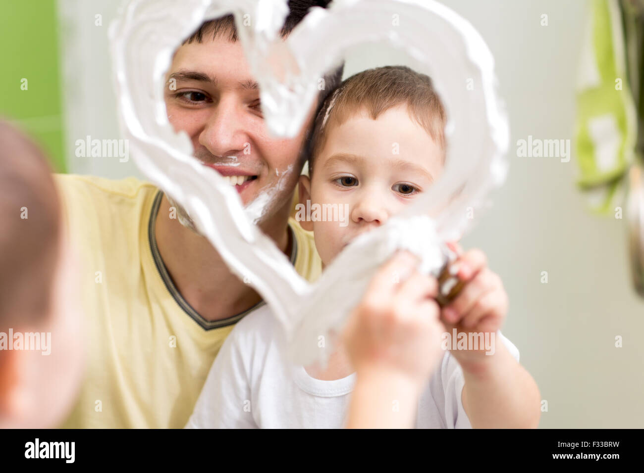 Man mirror child reflection hi-res stock photography and images - Alamy