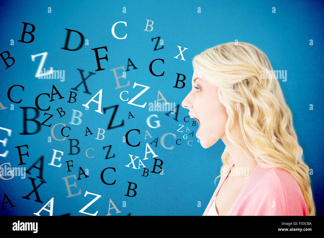 Female speaking at university hi-res stock photography and images - Alamy