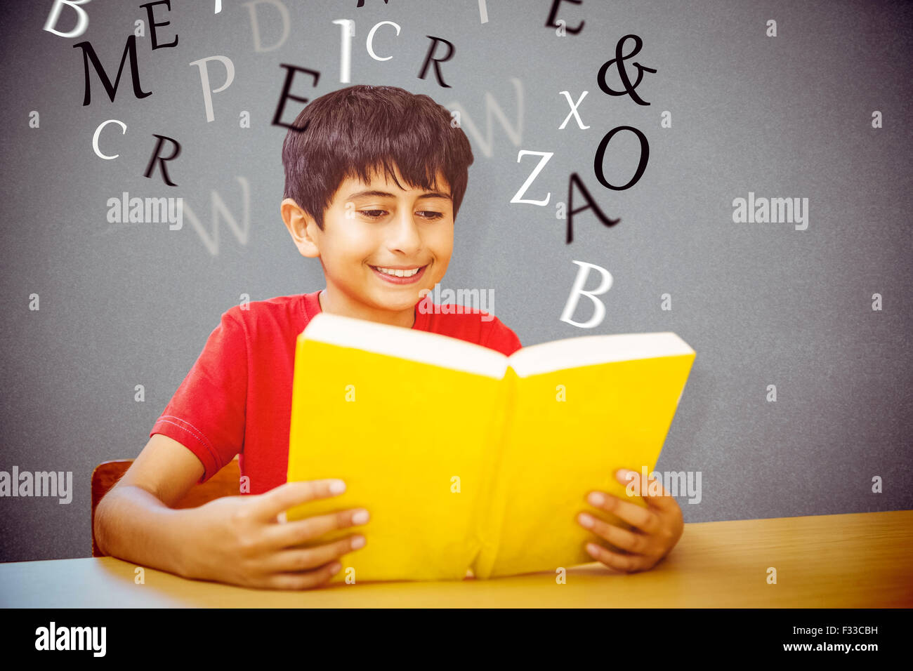 Boy book library hi-res stock photography and images - Alamy