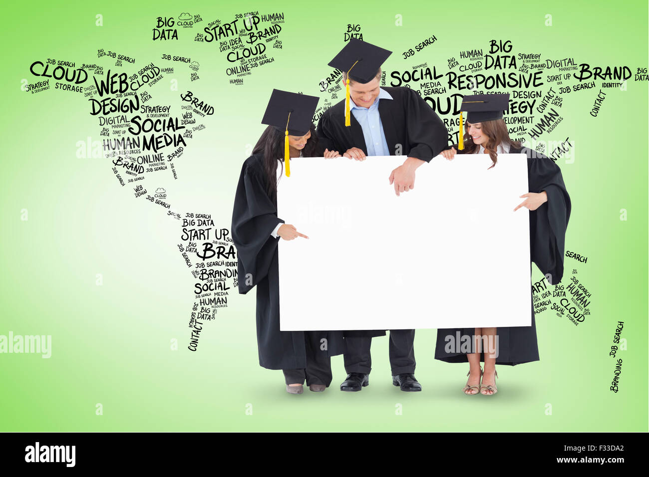 Graduates sign hi-res stock photography and images - Alamy