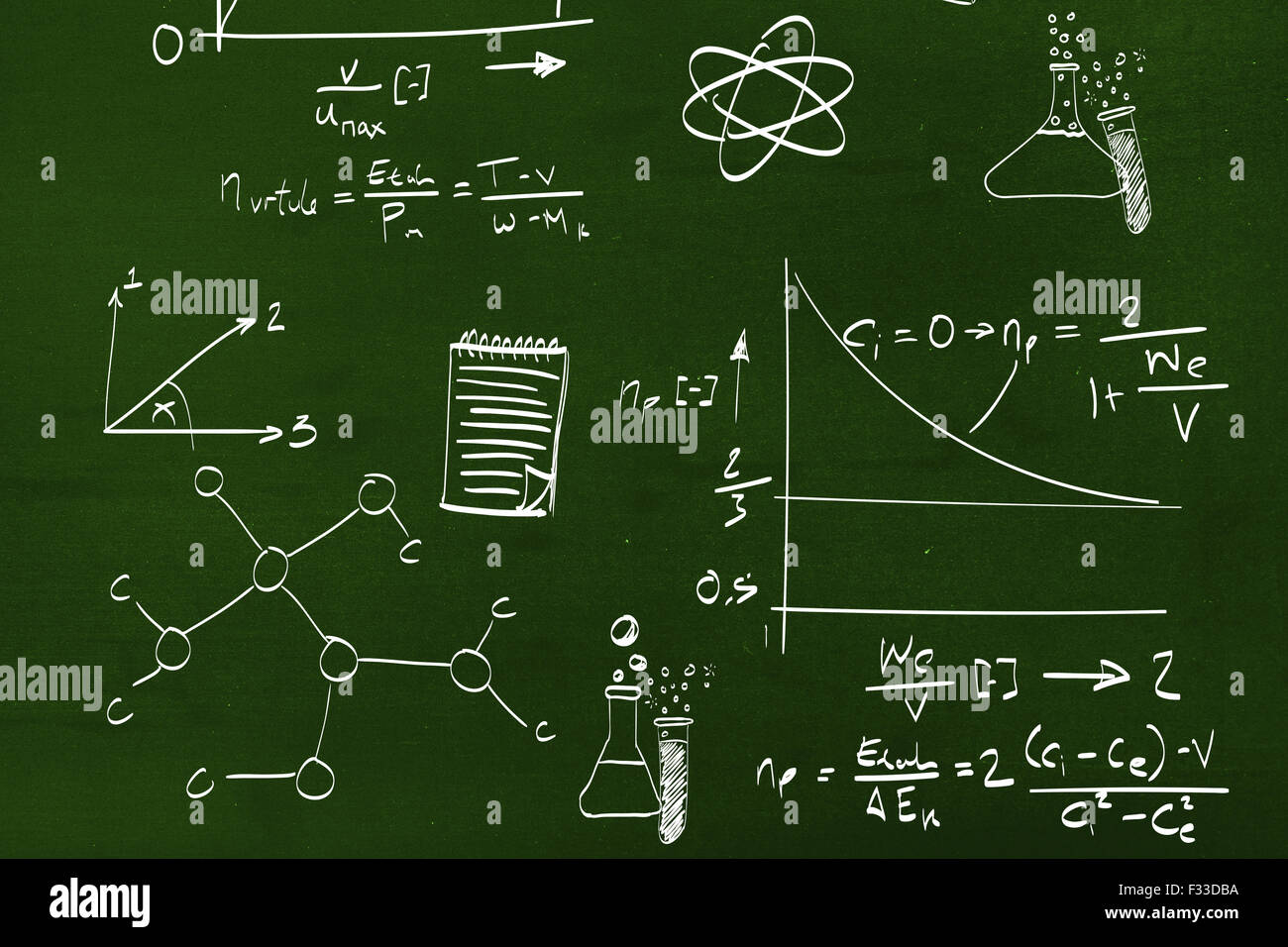 Science math hi-res stock photography and images - Alamy
