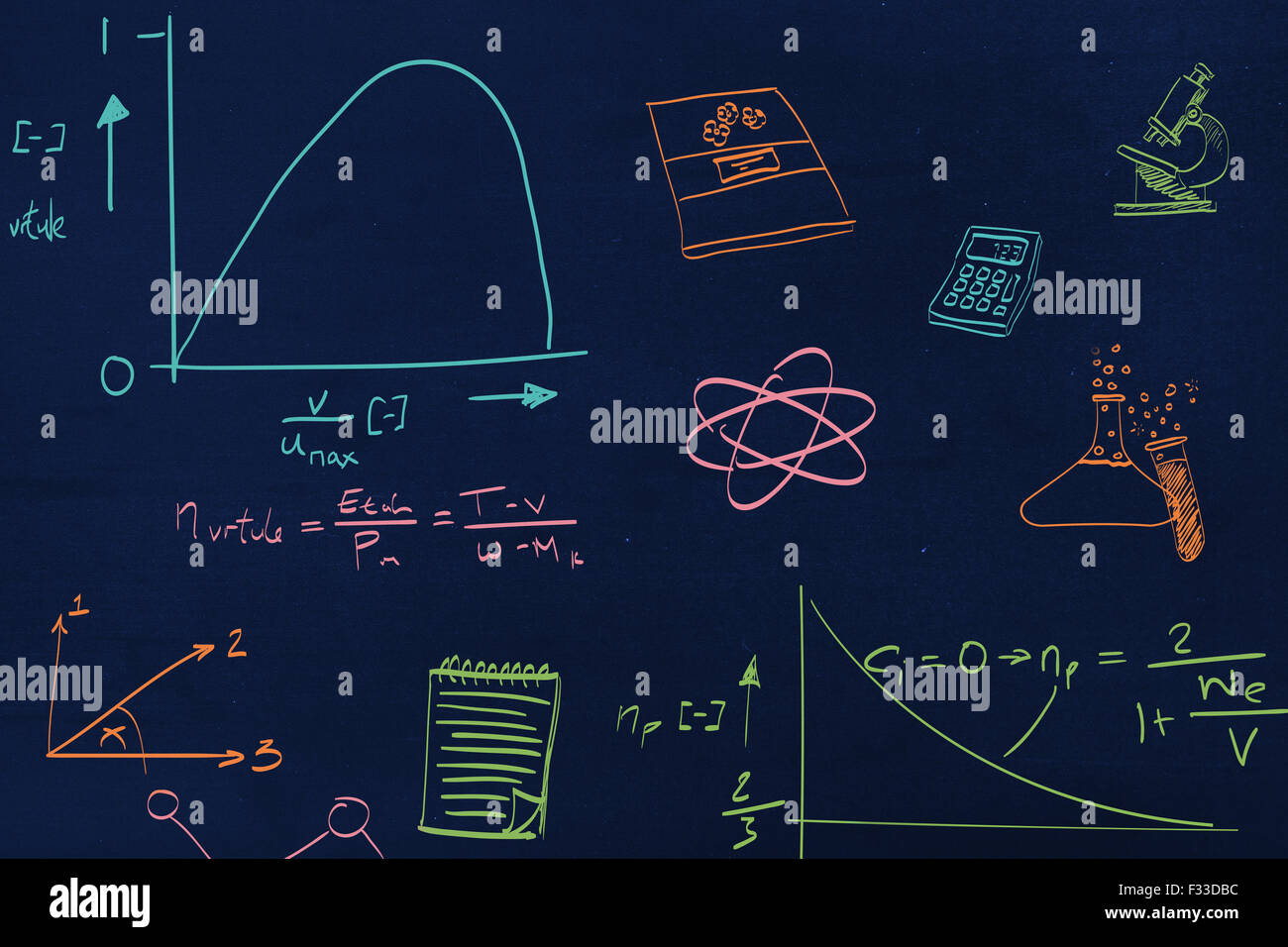Science math hi-res stock photography and images - Alamy