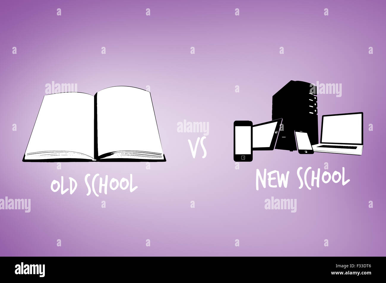 Old Technology Vs New Technology High Resolution Stock Photography and ...