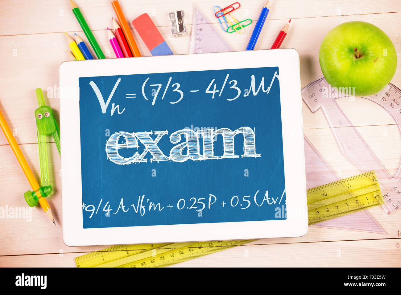 Empty exam desk hi-res stock photography and images - Alamy