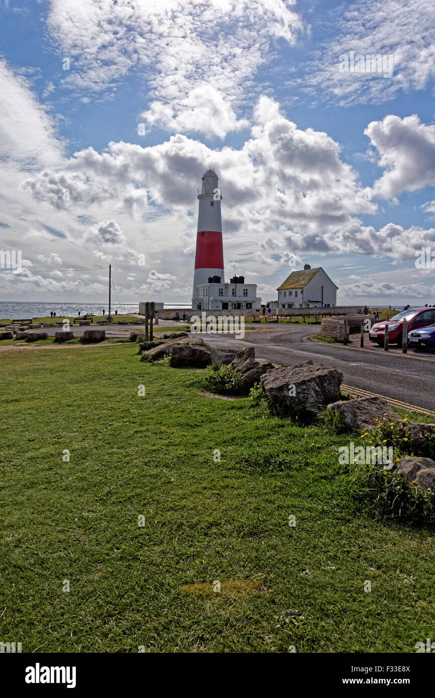 Portland Bill Lighthouse Stock Photo - Alamy