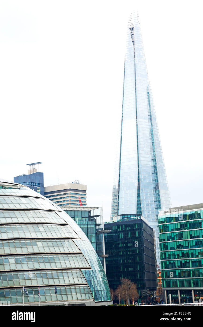 new building in london skyscraper financial district and window Stock ...