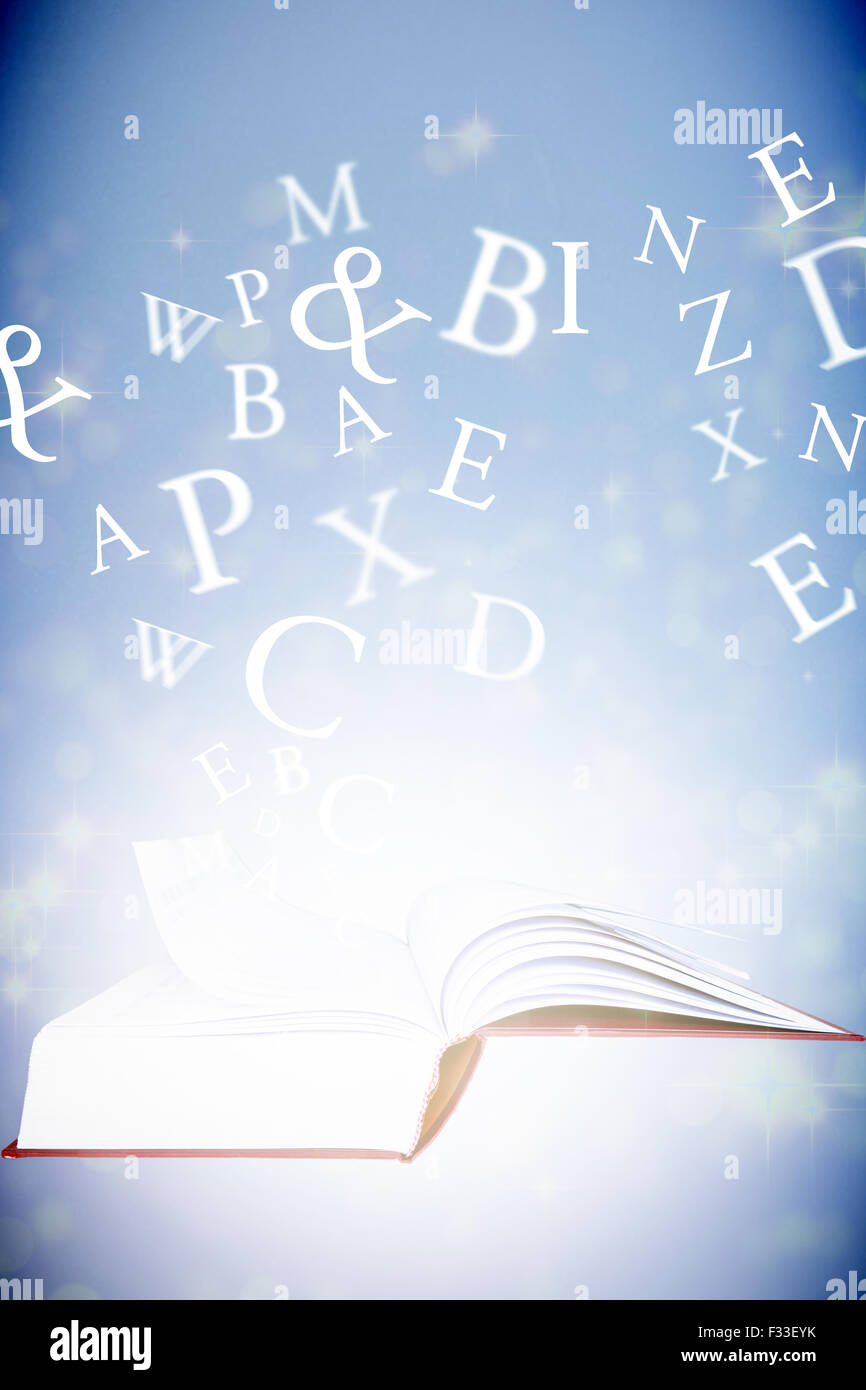 Composite image of letters Stock Photo - Alamy