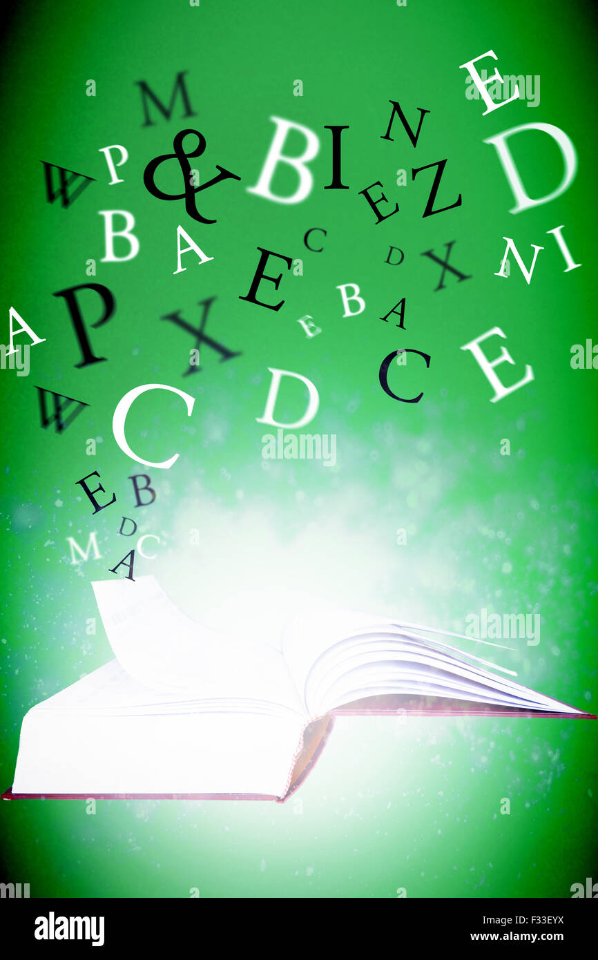 Shimmering letters hi-res stock photography and images - Alamy