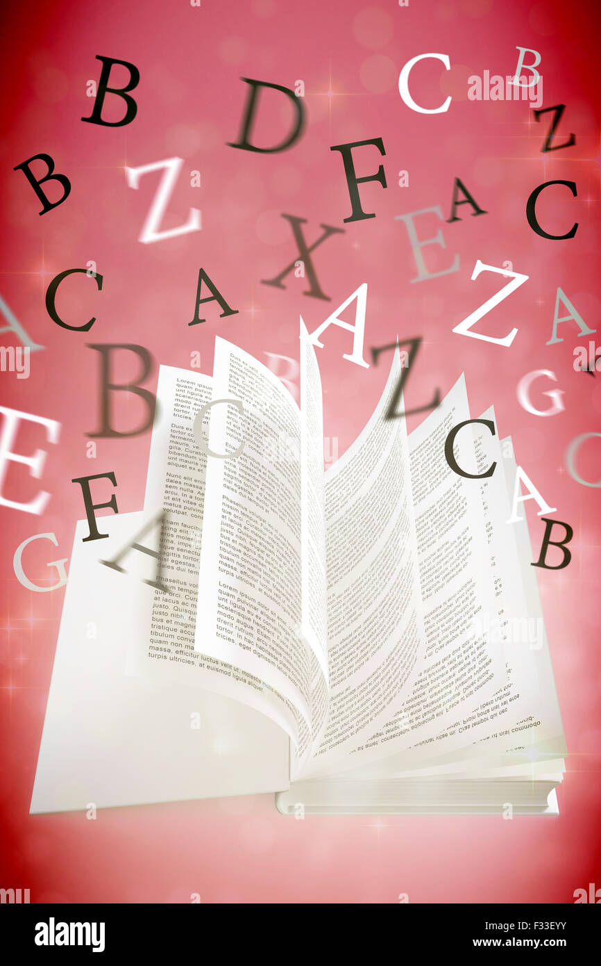 Composite image of letters Stock Photo - Alamy