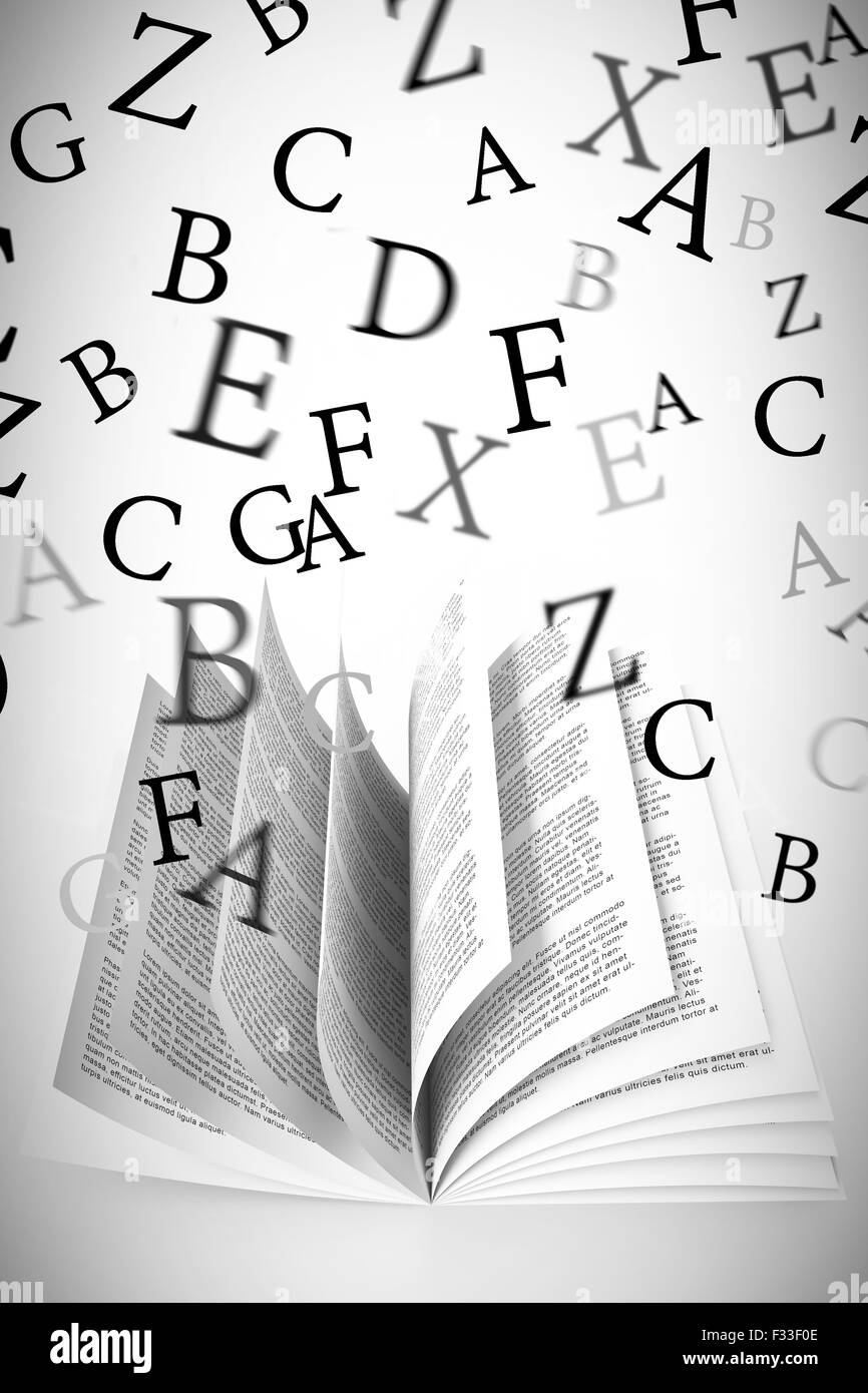 Composite image of letters Stock Photo - Alamy