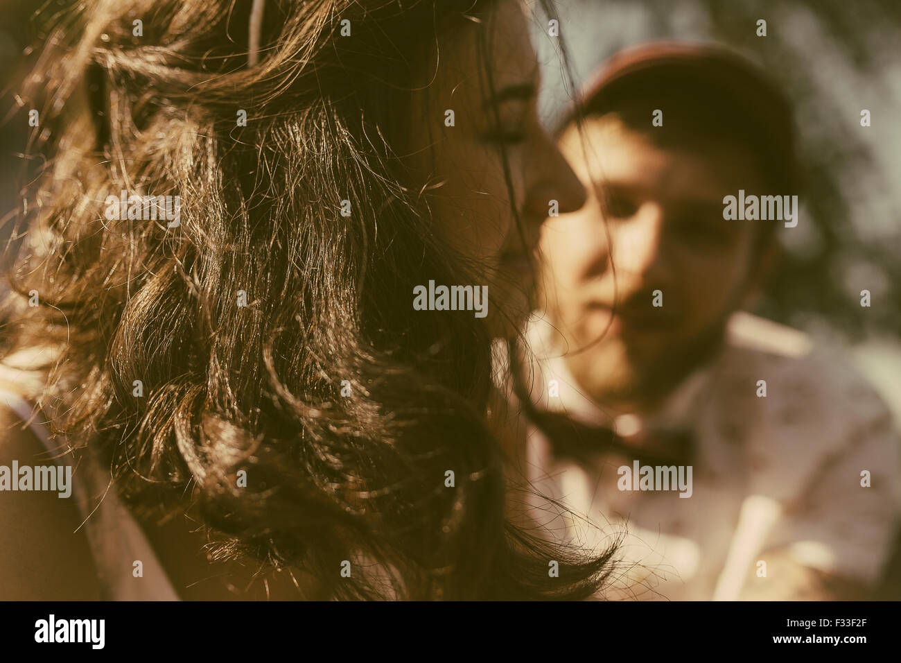 beautiful couple close up Stock Photo - Alamy