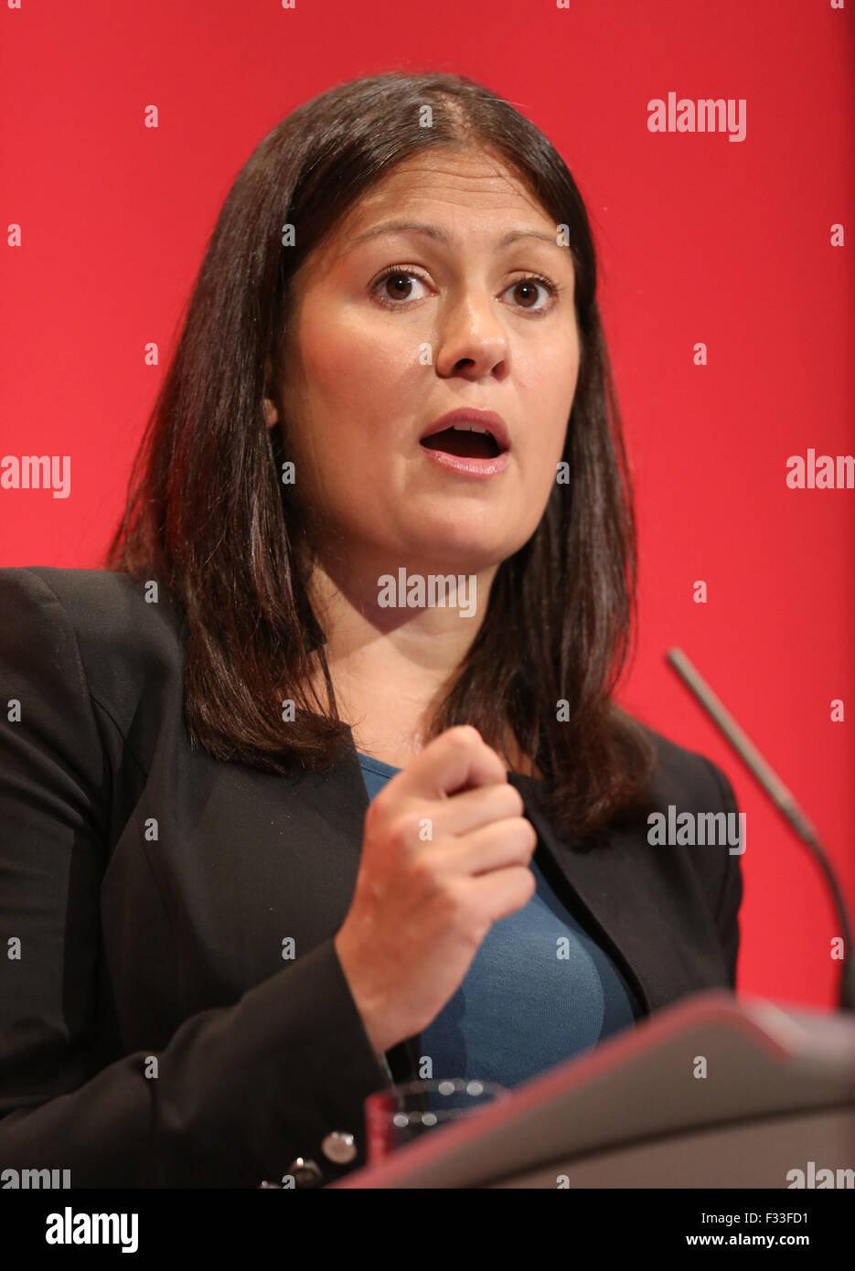 Brighton, UK. 29th September, 2015. Lisa Nandy Mp Shadow Secretary Of ...