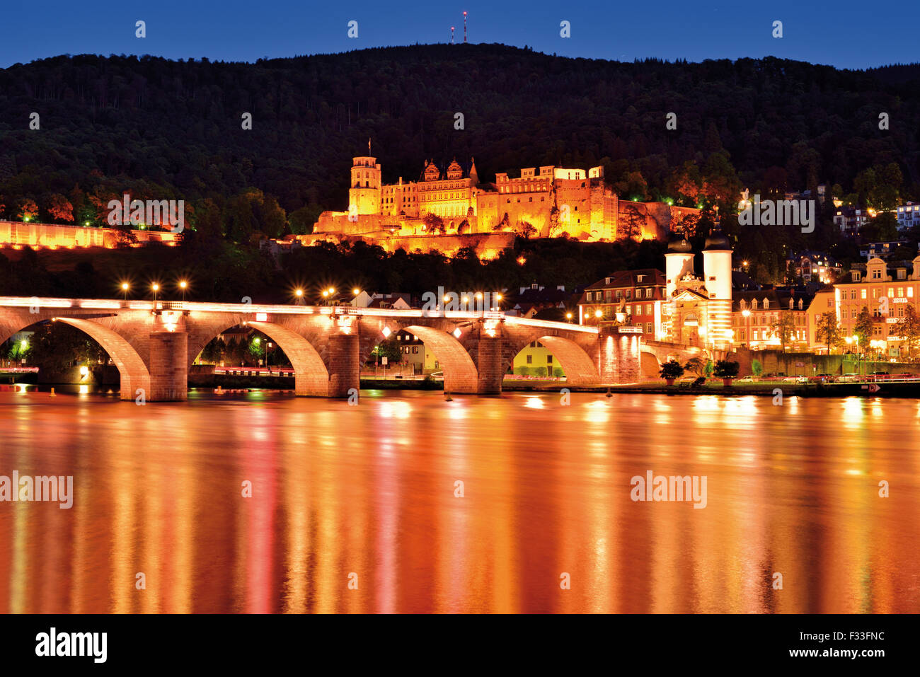 Heidelberg neckar bridge hi-res stock photography and images - Alamy