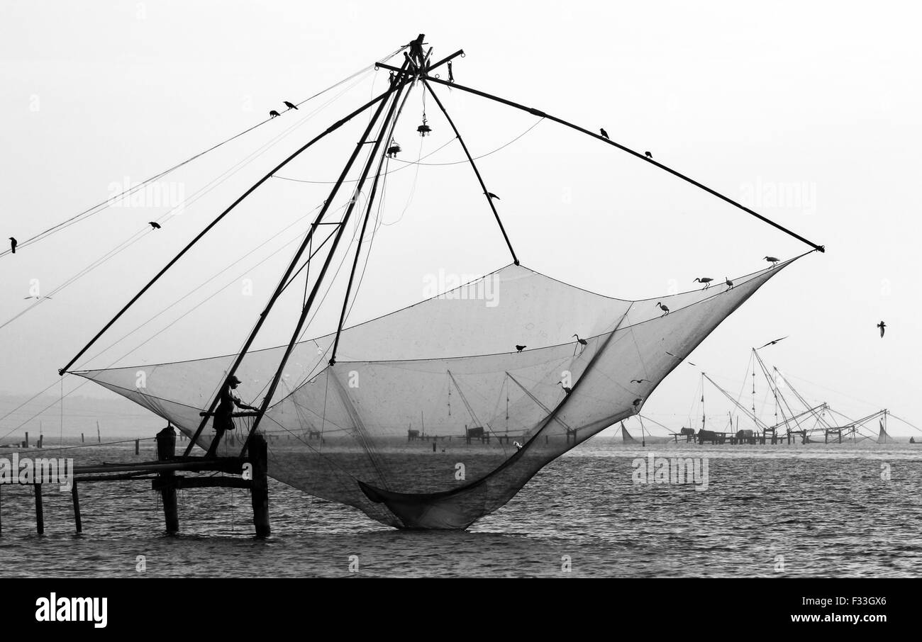 Traditional Fishing nets Stock Photo - Alamy