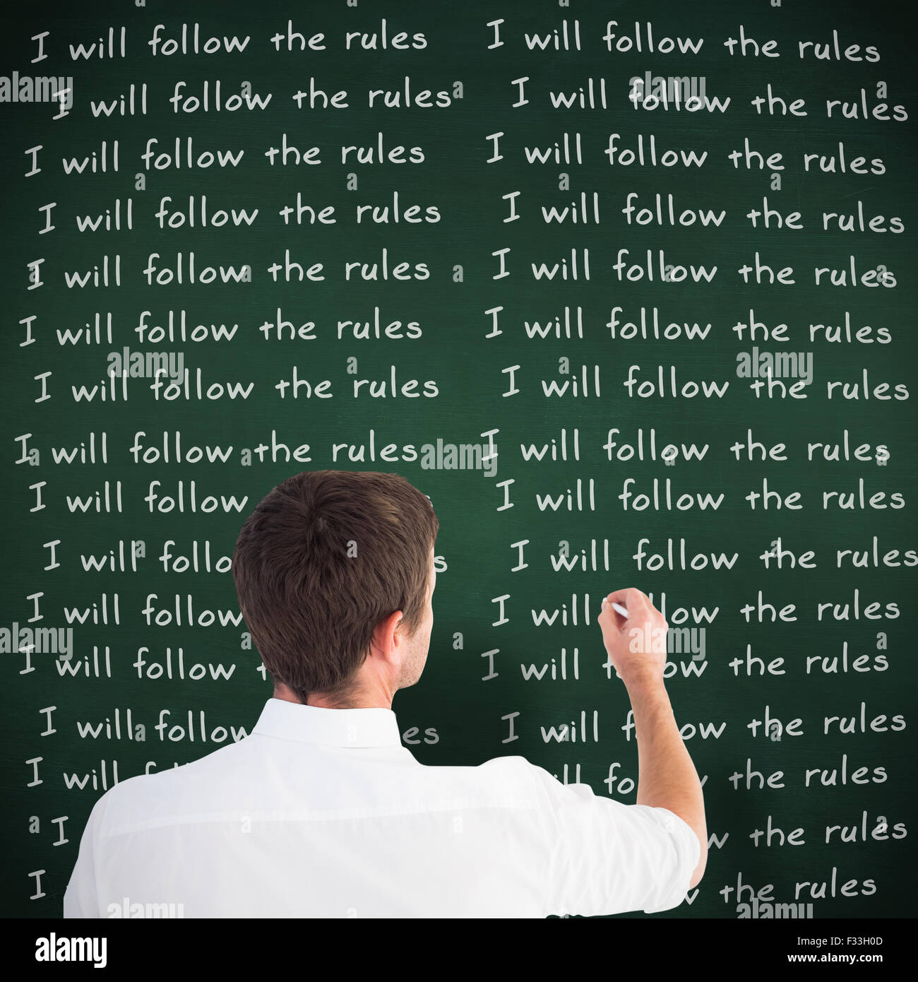 Writing lines chalkboard hi-res stock photography and images - Alamy