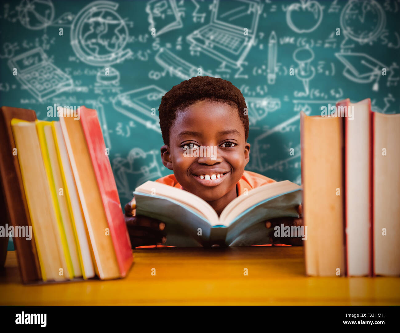 College boy reading book hi-res stock photography and images - Alamy