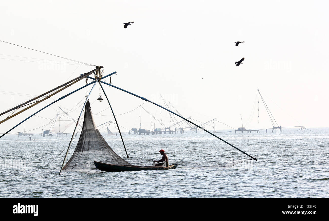 Traditional Fishing nets Stock Photo - Alamy