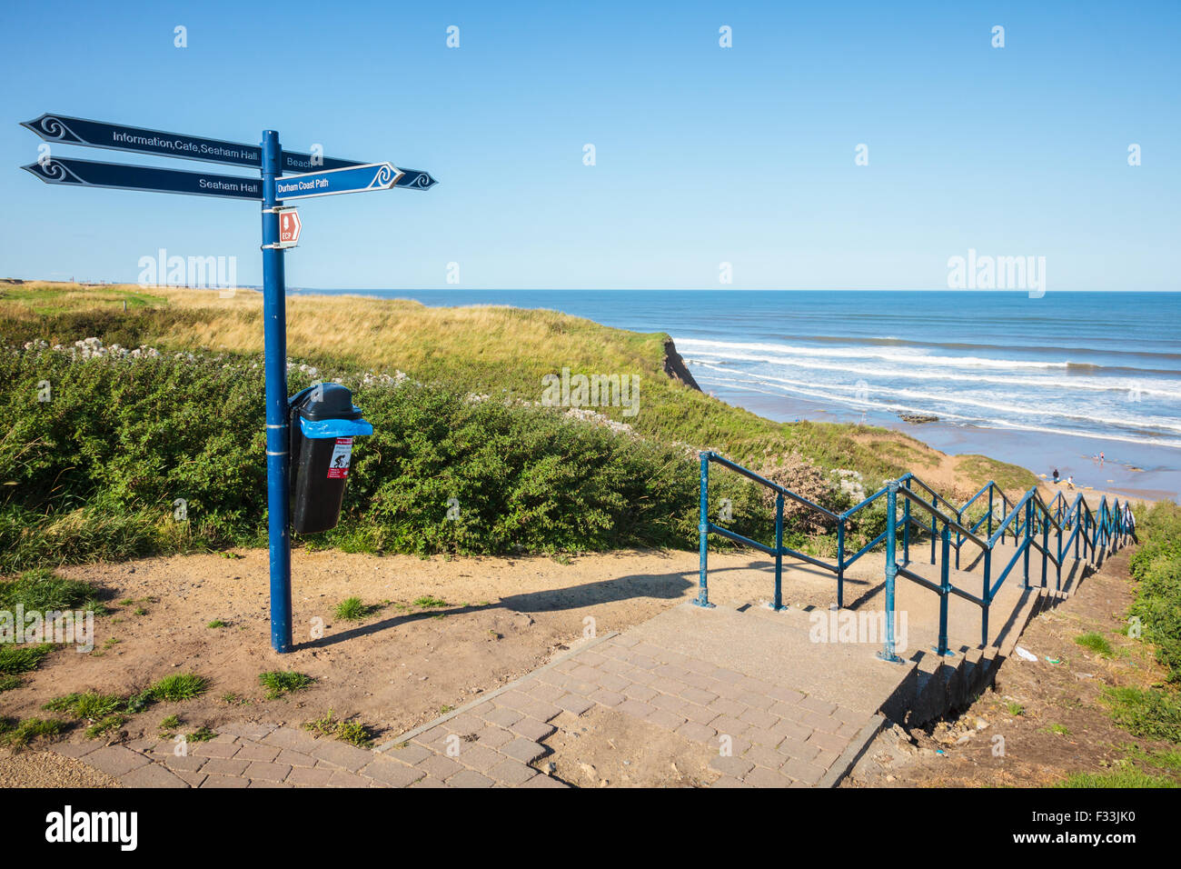Durham beach cliffs hi-res stock photography and images - Alamy