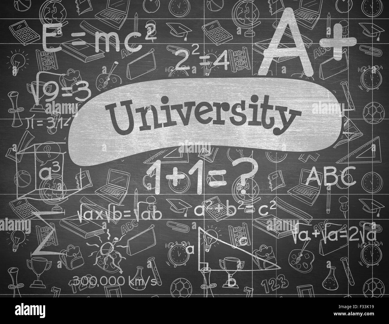University against black background Stock Photo - Alamy