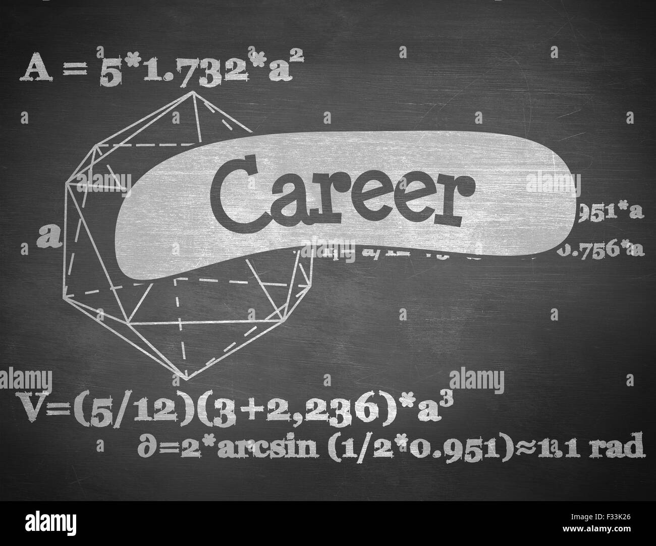 Career against black background Stock Photo - Alamy