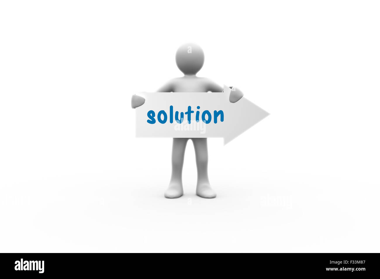 Solution against white background with vignette Stock Photo - Alamy