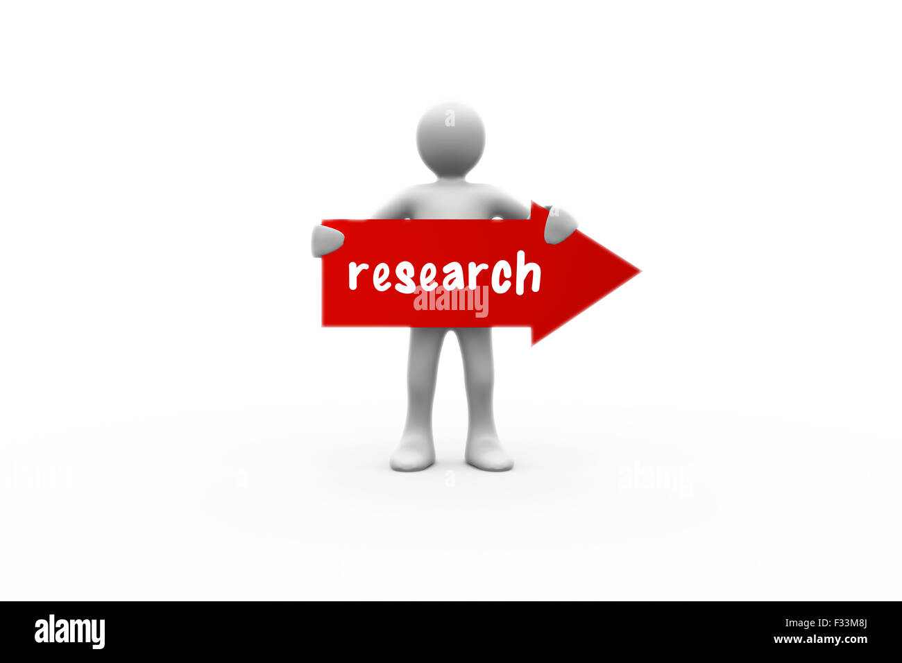 Research against white background with vignette Stock Photo - Alamy