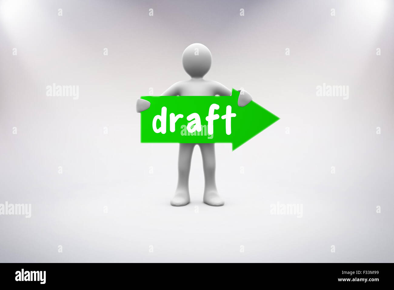 Draft against grey background Stock Photo - Alamy