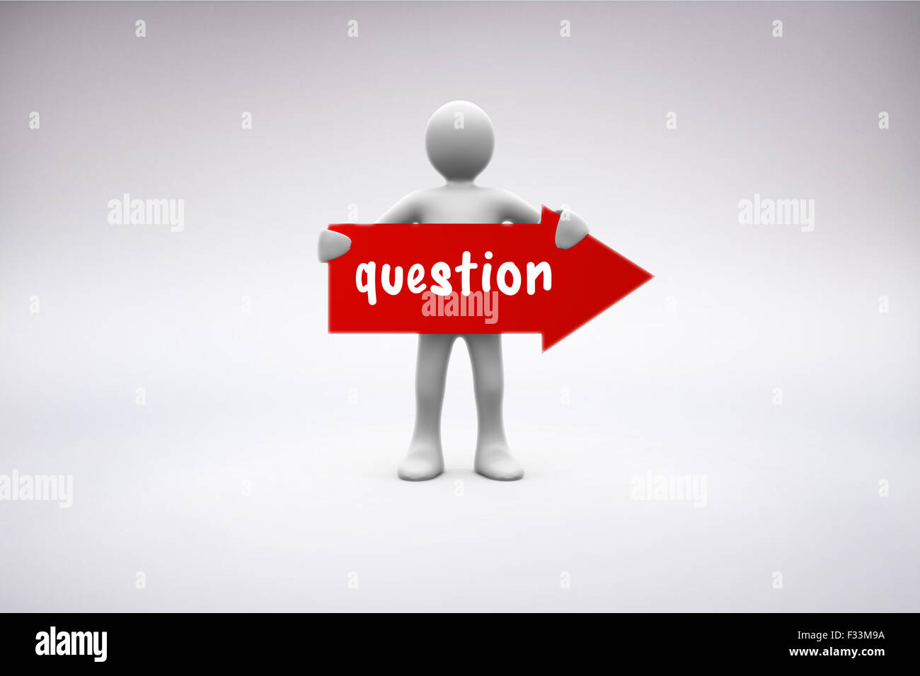 Question against grey background Stock Photo - Alamy