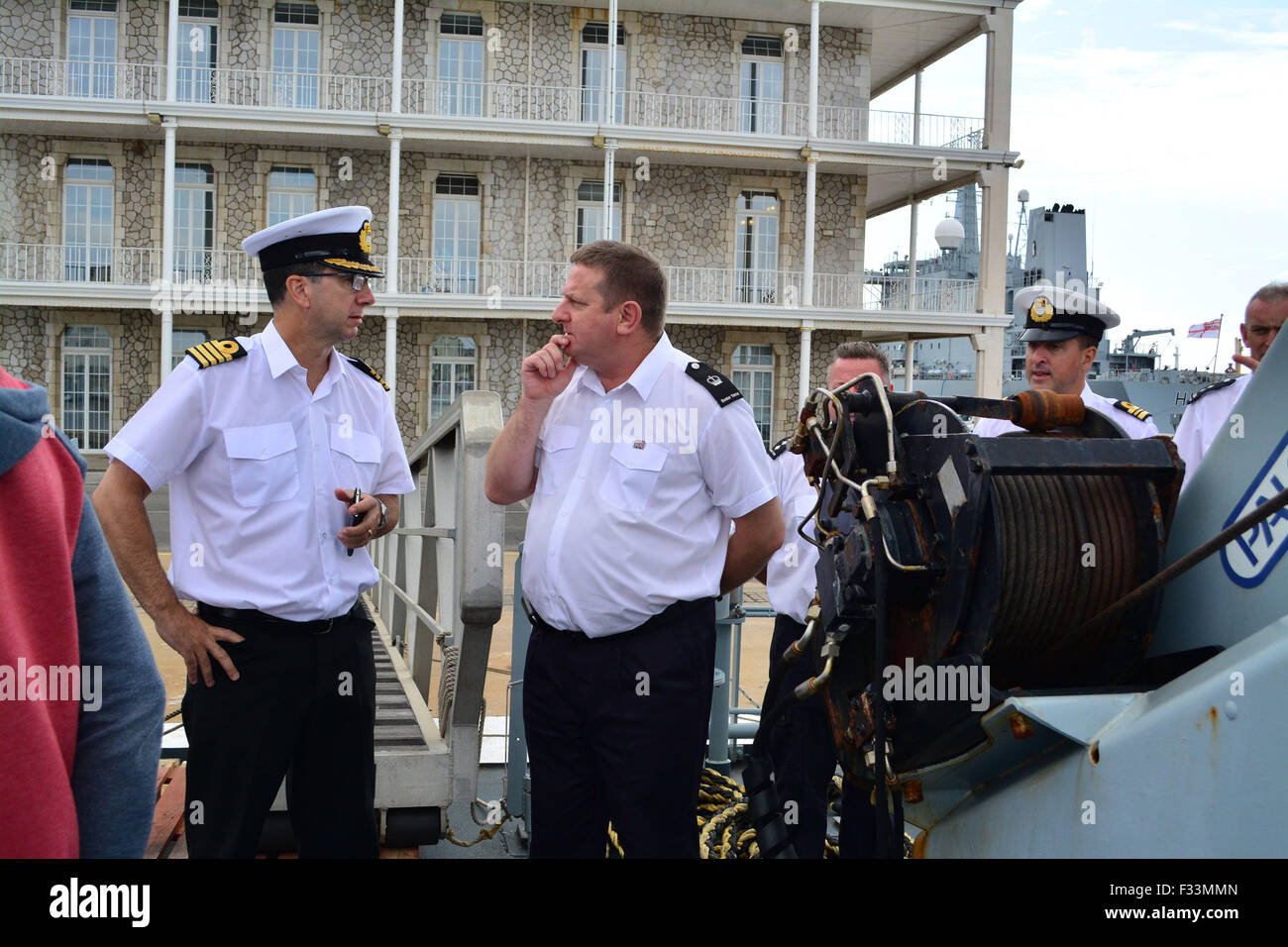 Gibraltar. 29th September, 2015. The Director of the UK's Border Force ...