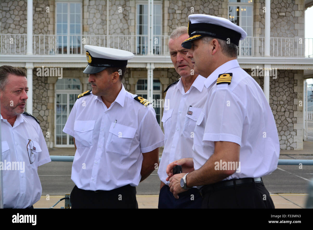 Gibraltar. 29th September, 2015. The Director of the UK's Border Force ...