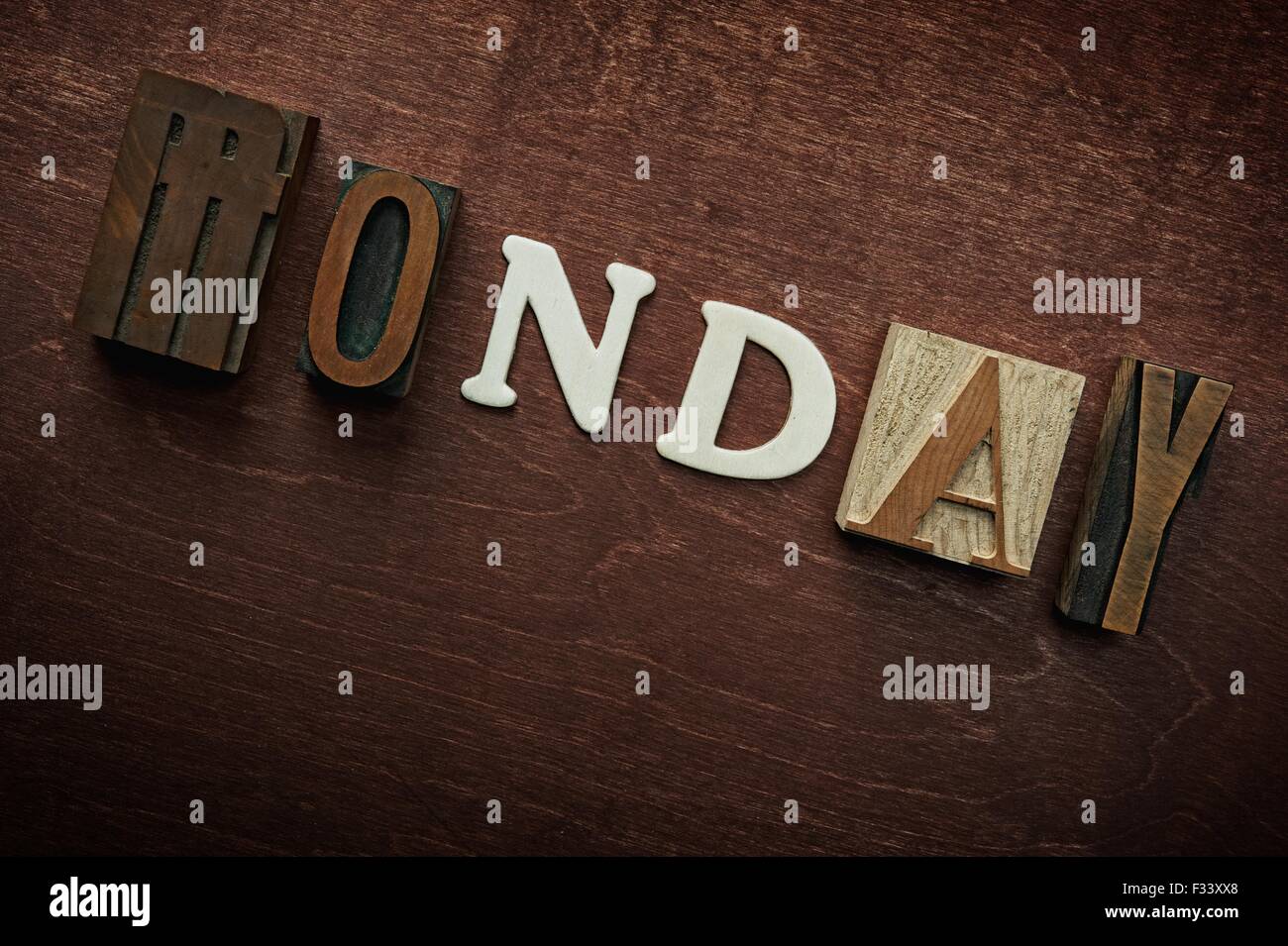 Word monday hi-res stock photography and images - Alamy