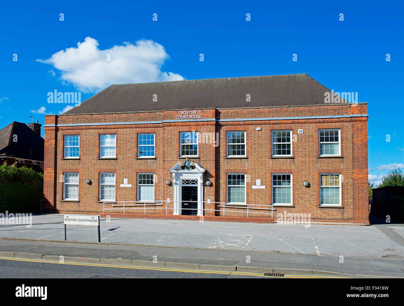 The Courthouse, Boston, Lincolnshire, England UK Stock Photo - Alamy