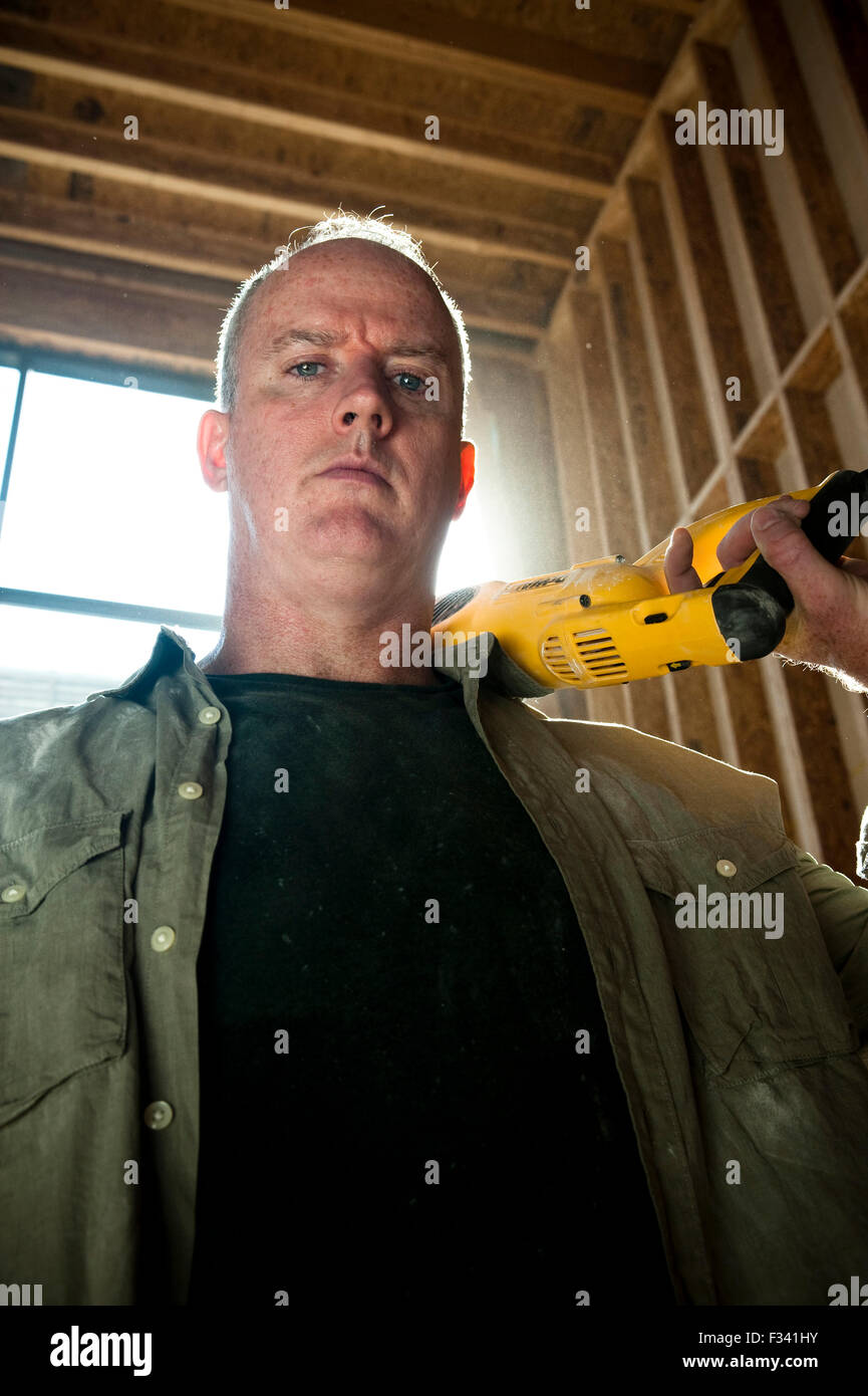Poses on construction site hi-res stock photography and images - Alamy