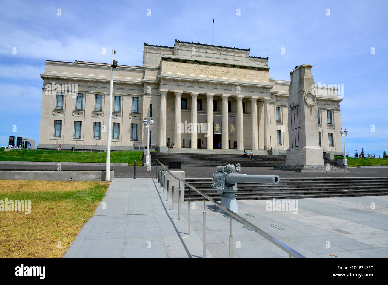 Auckland War Memorial Museum New Zealand, NZ, North Island Stock Photo ...