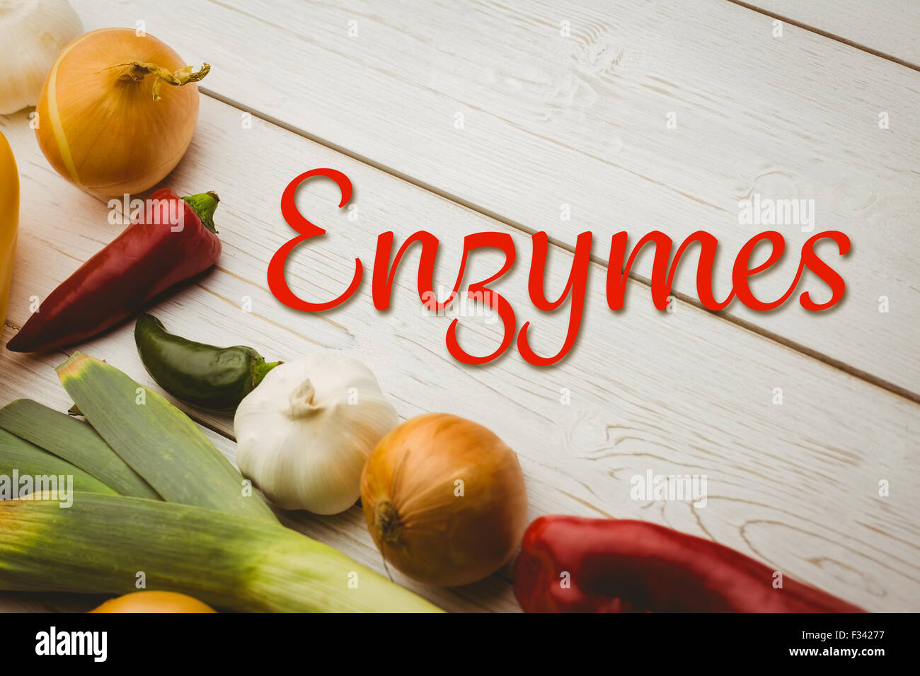 Composite image of enzymes Stock Photo - Alamy