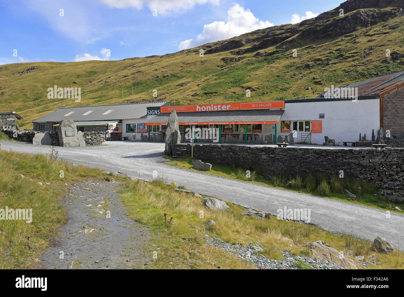 Honister Slate Mine, Honister, Cumbria, Lake District National Park ...