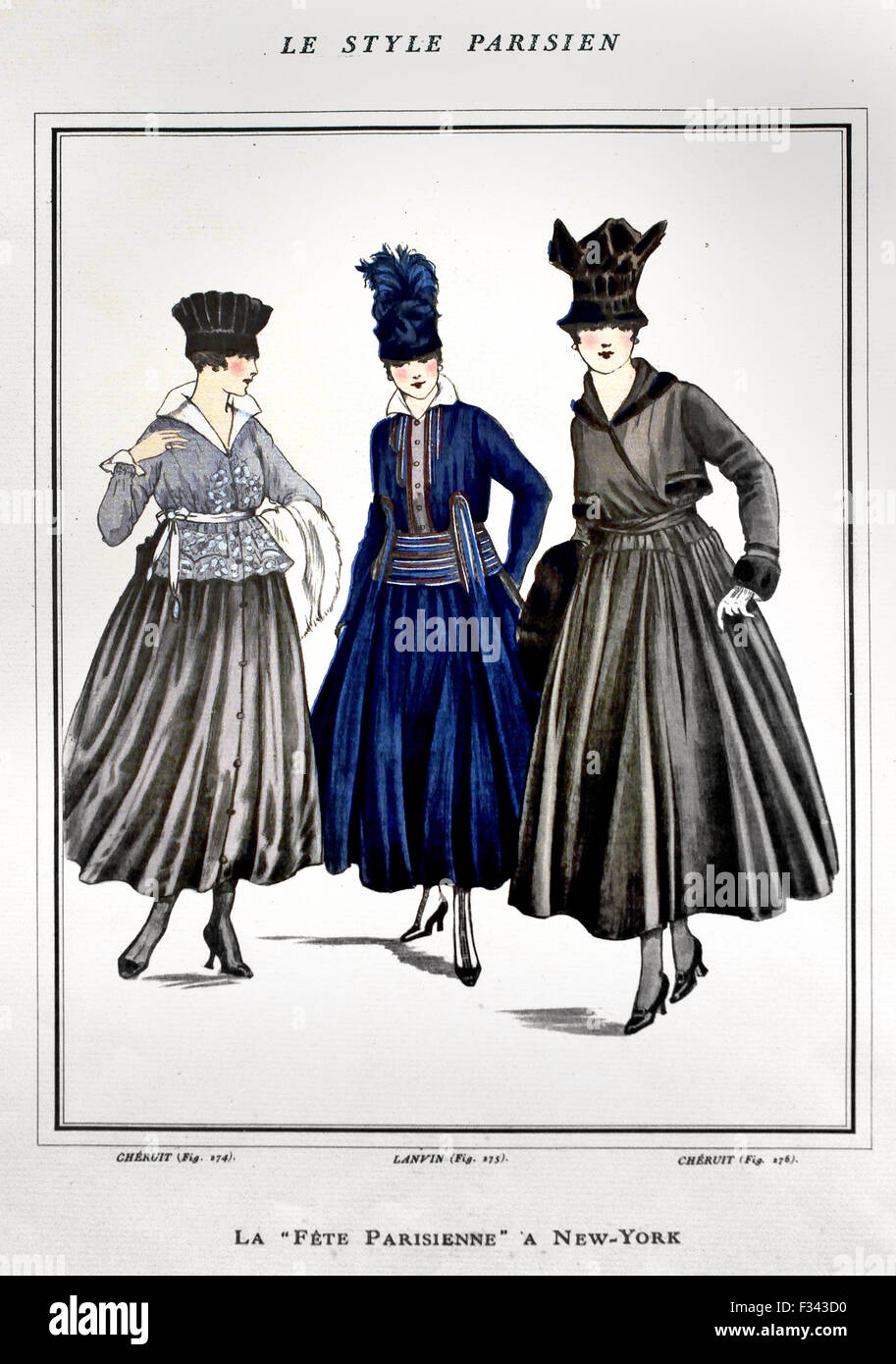Le Style Parisien ( Les Elegances Parisienne ) 1915 - 1916 published by ...