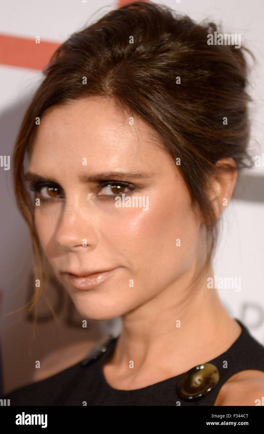 New York, NY, USA. 28th Sep, 2015. Victoria Beckham at arrivals for ...