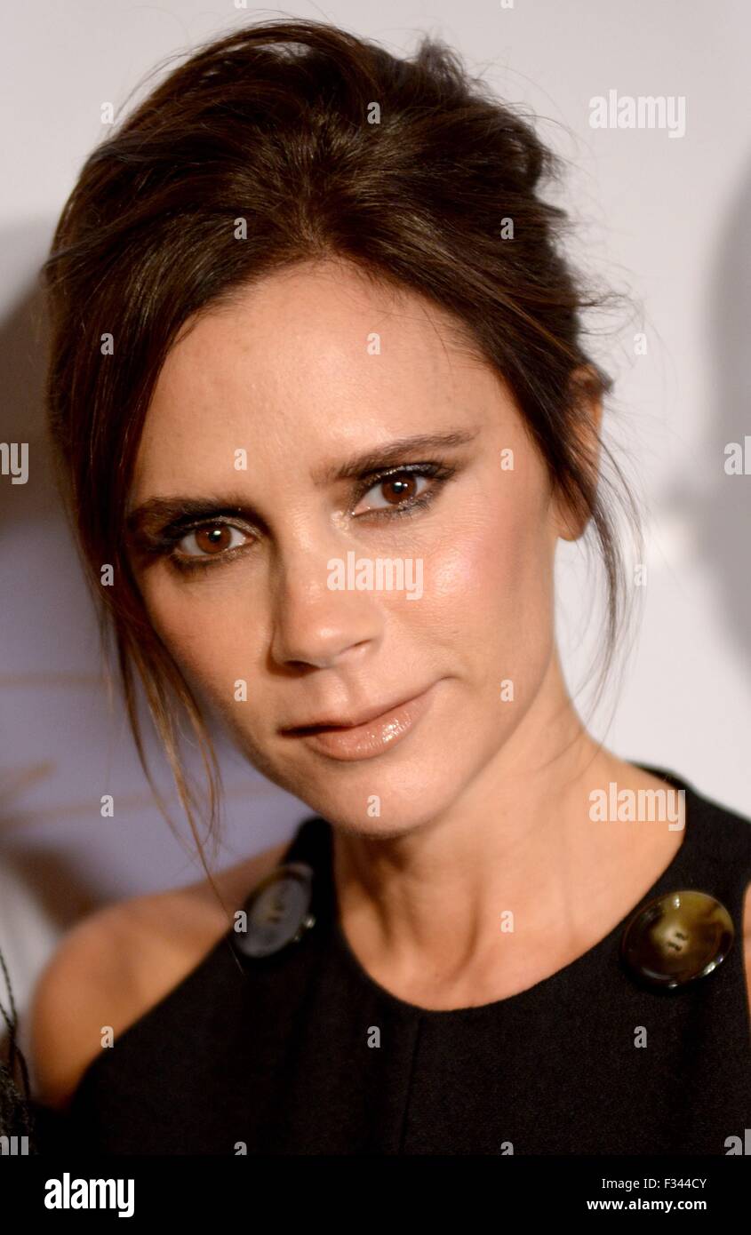 New York, NY, USA. 28th Sep, 2015. Victoria Beckham at arrivals for ...