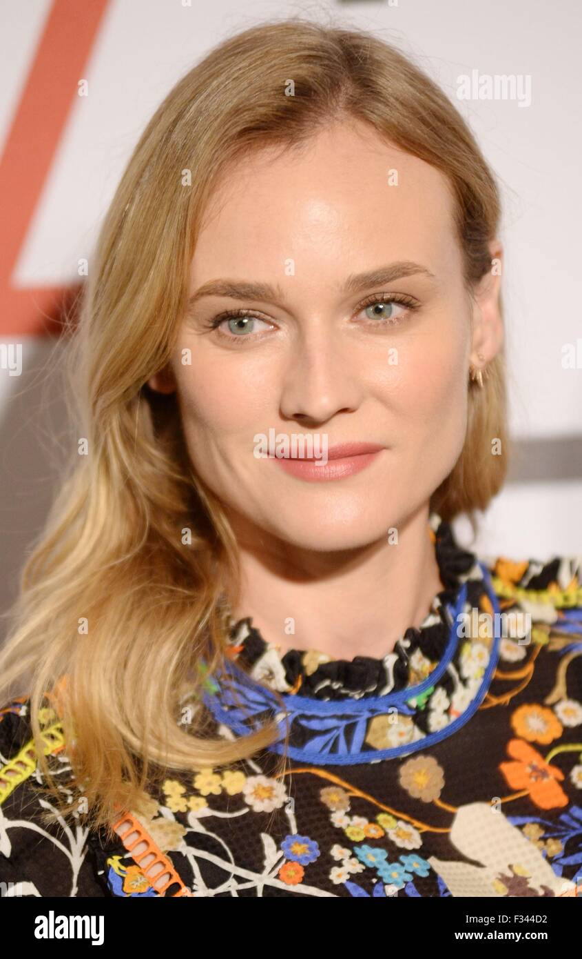 New York, NY, USA. 28th Sep, 2015. Diane Kruger at arrivals for Fashion ...