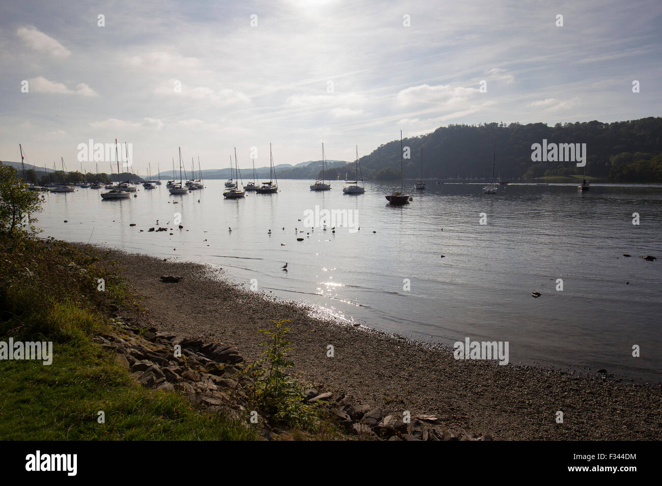 Lake Windermere, Cumbria, UK. 29th September, 2015. UK weather Sunny ...