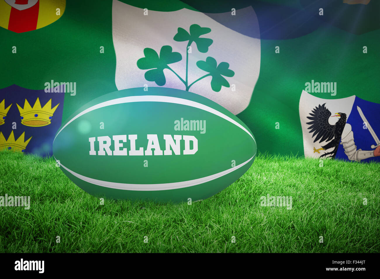 Ireland rugby logo hi-res stock photography and images - Alamy